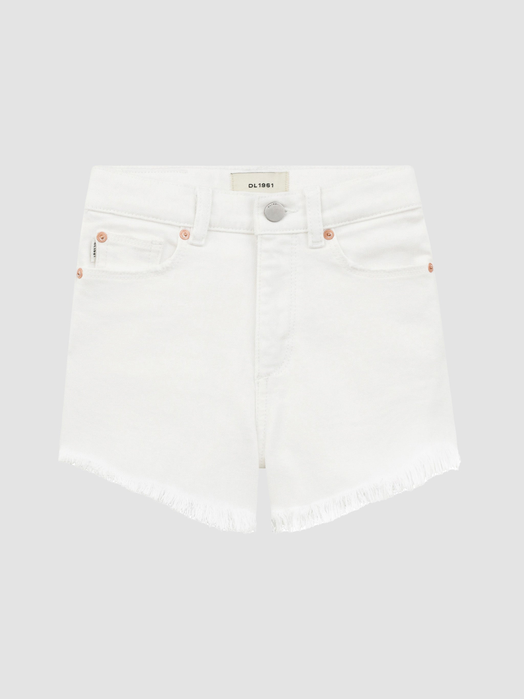 Lucy Short/Tg in White Frayed – Blossom Girl