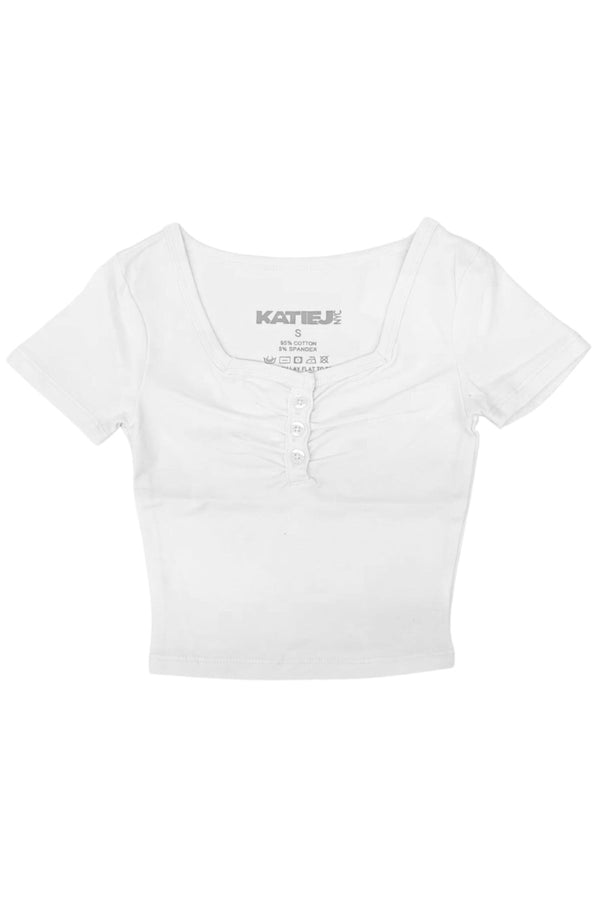 Keely Top white - Blossom Girl